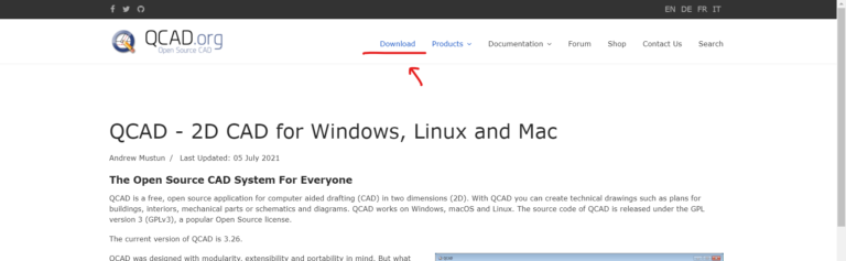 無料2DCAD”QCAD”をダウンロードしてみよう | モノキソ│機械加工＆ものづくりの基礎知識